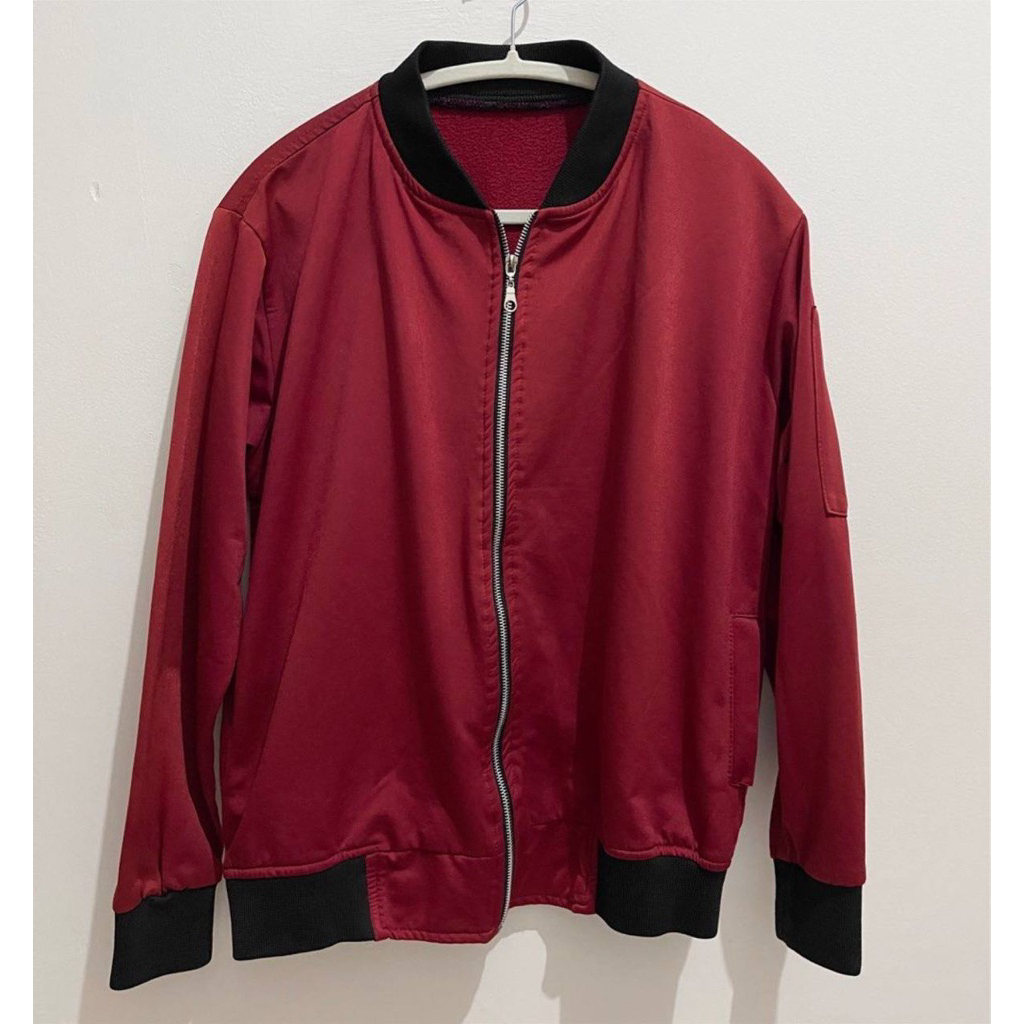 Jual Paket Bomber Merah Wanita | Shopee Indonesia