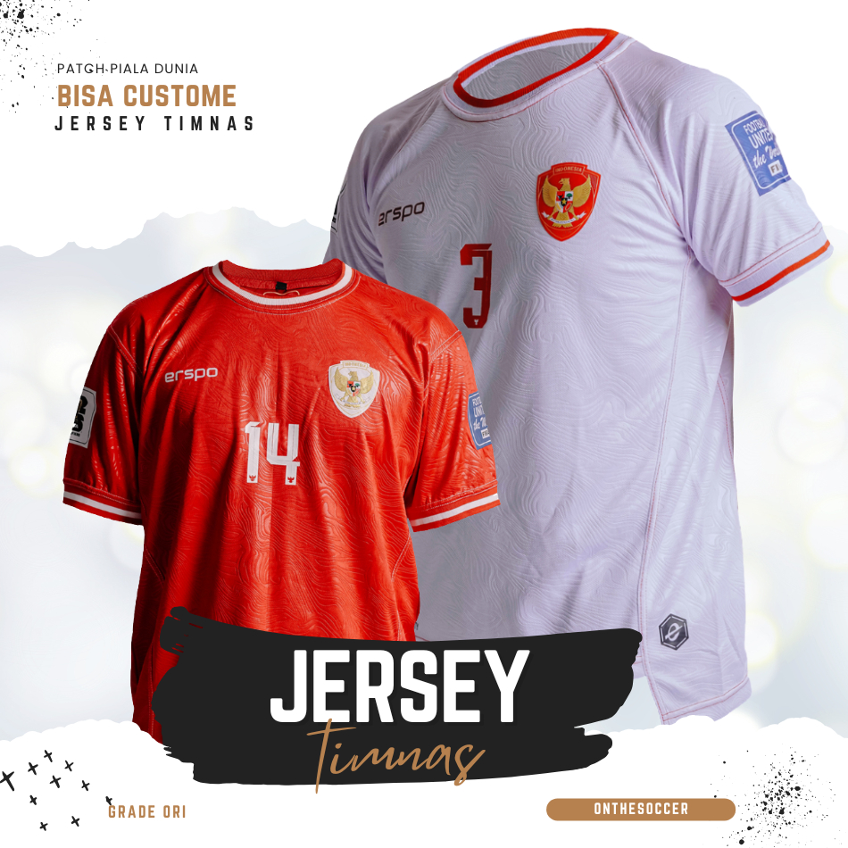 Jual Jersey Timnas Indonesia Erspo Dewasa 2024 Big size Unisex Bahan Brazil Embos Terlaris ...