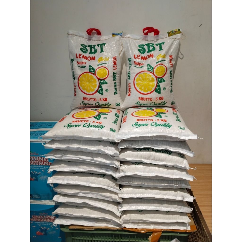 Jual BERAS PULEN, BERAS LEMON, BERAS SBT LEMON 5 KG, | Shopee Indonesia