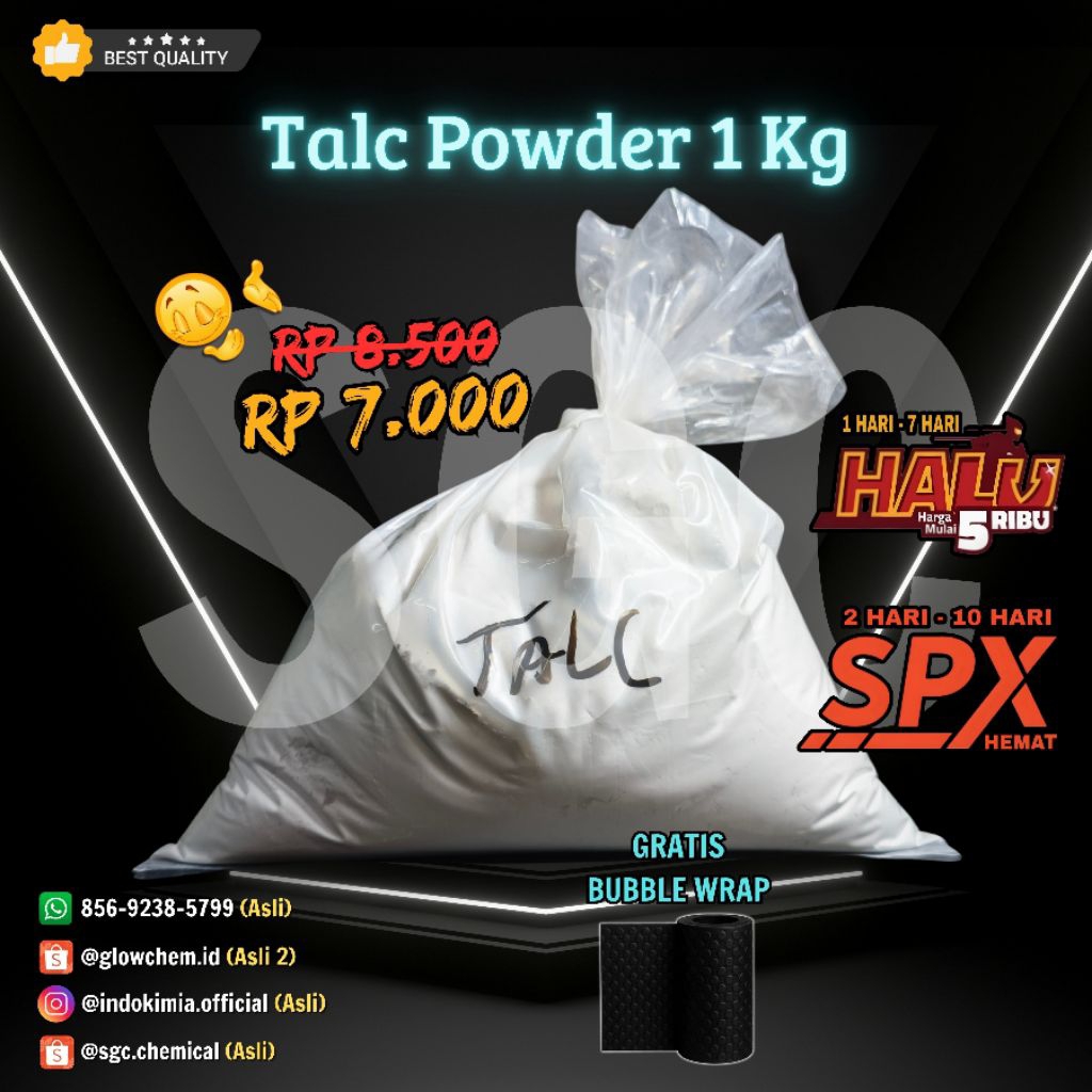 Jual Talc Powder 1 Kg (Original) | Shopee Indonesia