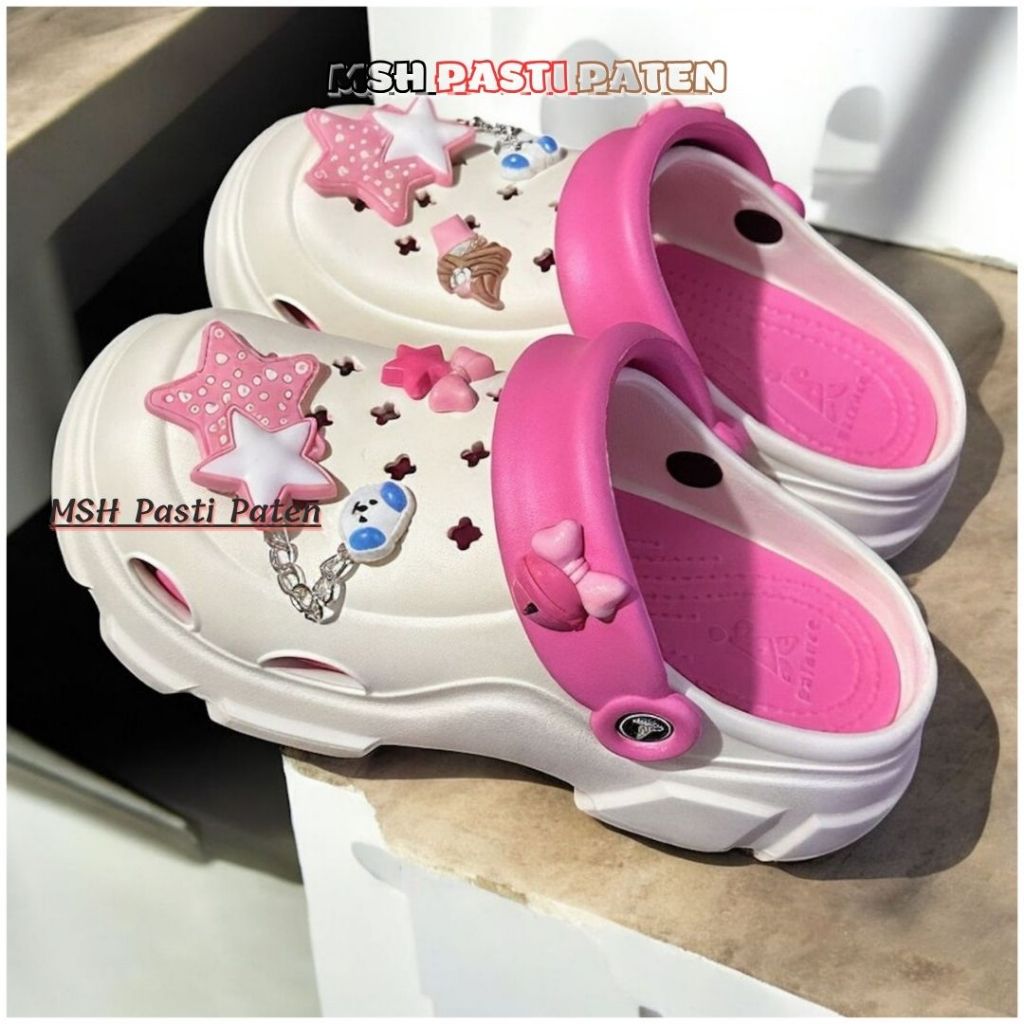 Jual MSH 707 SIZE 25-36 Sendal Anak Cewe Bahan Karet Sepatu Sandal Anak ...