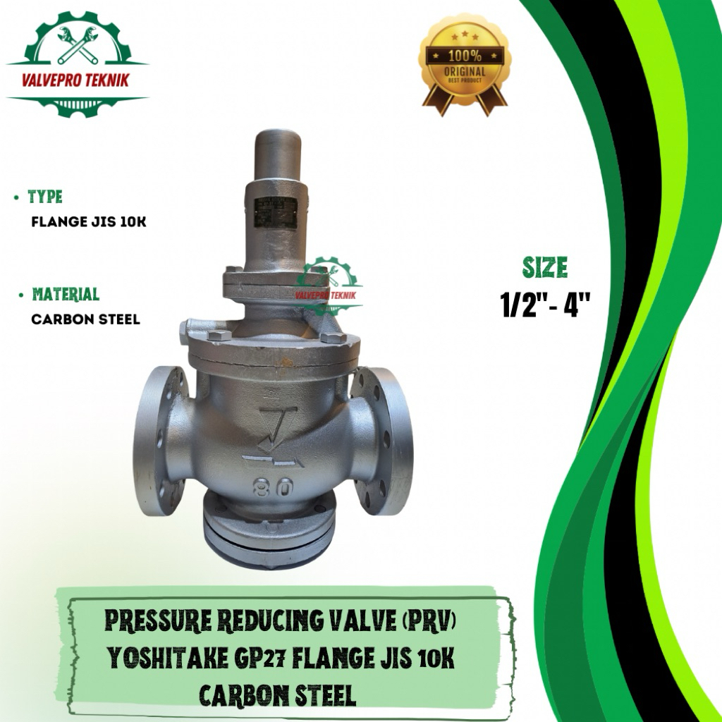 Jual PRESSURE REDUCING VALVE (PRV) YOSHITAKE GP27 1 1/2”INCH JIS 10K ...