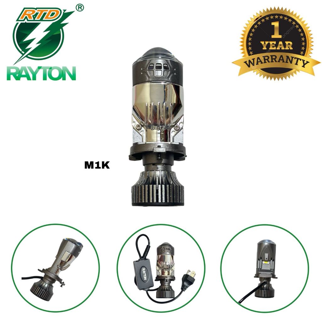 Jual RTD Rayton Lampu BILED Proji / Lampu Utama / Lampu Depan Motor LED ...