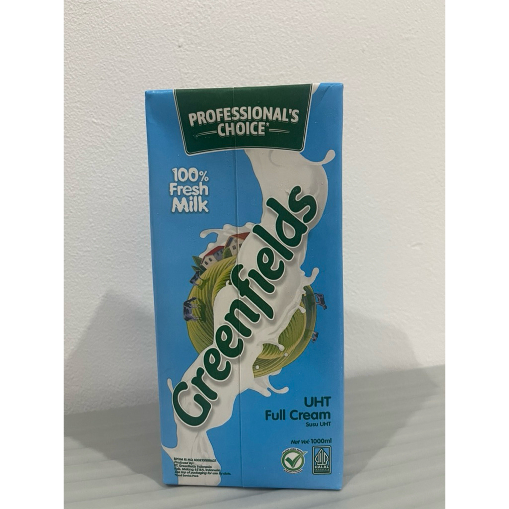 Jual Susu Greenfields UHT 1 Liter – Susu Segar Praktis untuk Bahan Kue ...