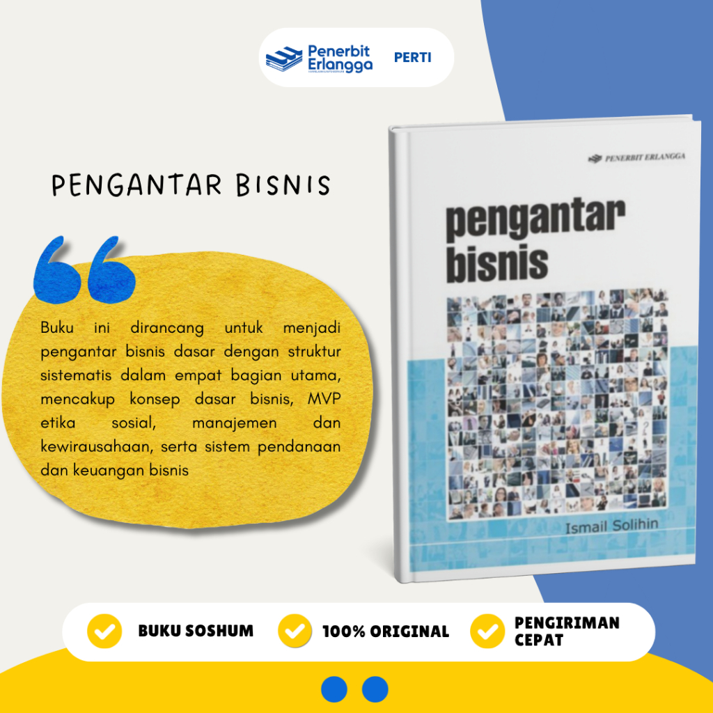 Jual [Erlangga Official] Pengantar Bisnis - Ismail Solihin | Shopee Indonesia