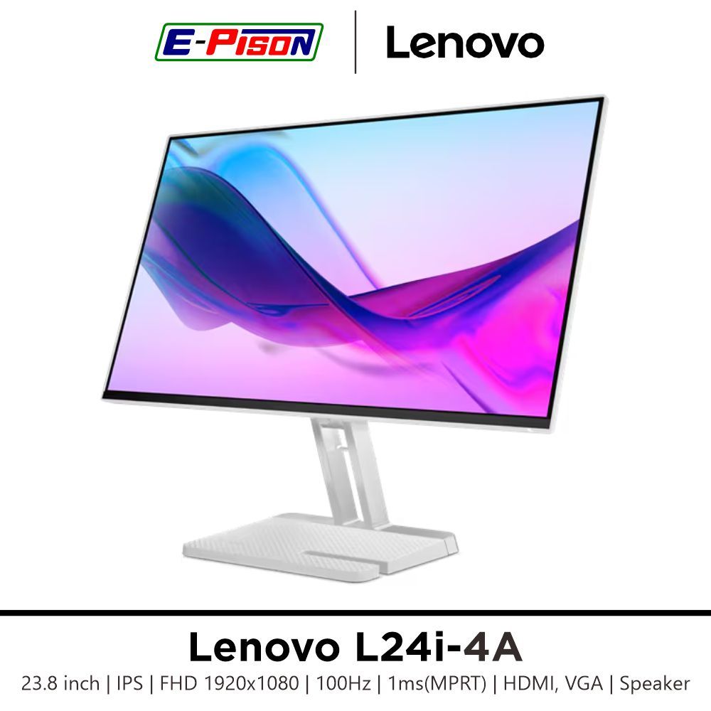 Jual LENOVO L24i-4A Monitor LED 23.8 inch, IPS, FHD 1920x1080, 100Hz ...