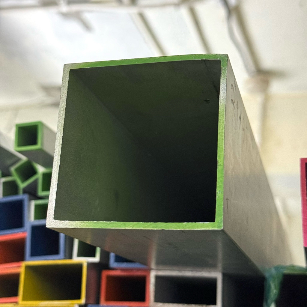 Jual Holo Alumunium / Aluminium 6063 Ukuran 75 mm x 75 mm x Tebal 3 mm ...