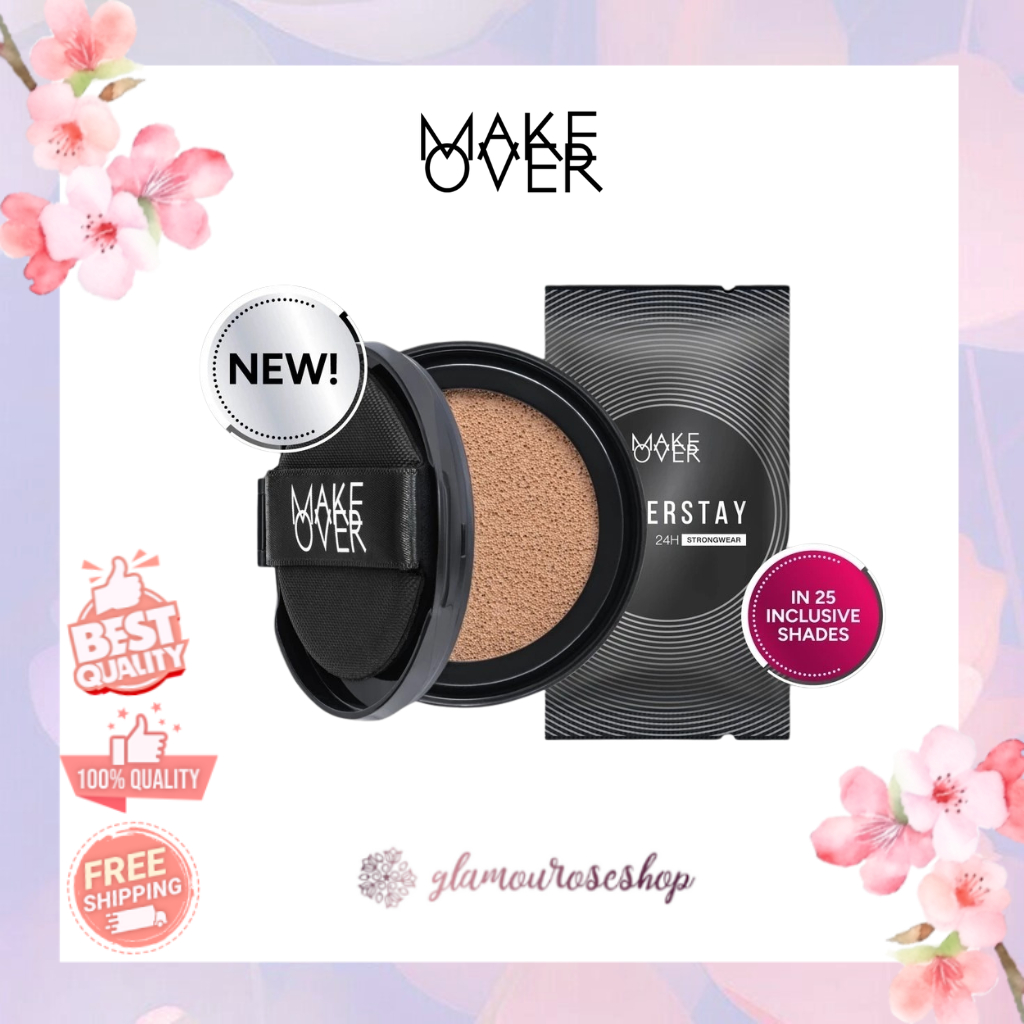 Jual NEW! MAKE OVER REFILL Powerstay Sync Matte Cushion - Smart AI ...
