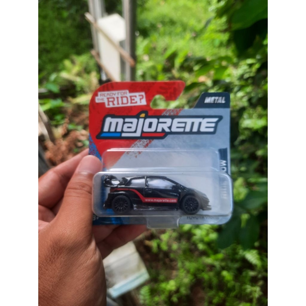 Jual Majorette Toyota Yaris Rally Black Ready For Ride | Shopee Indonesia
