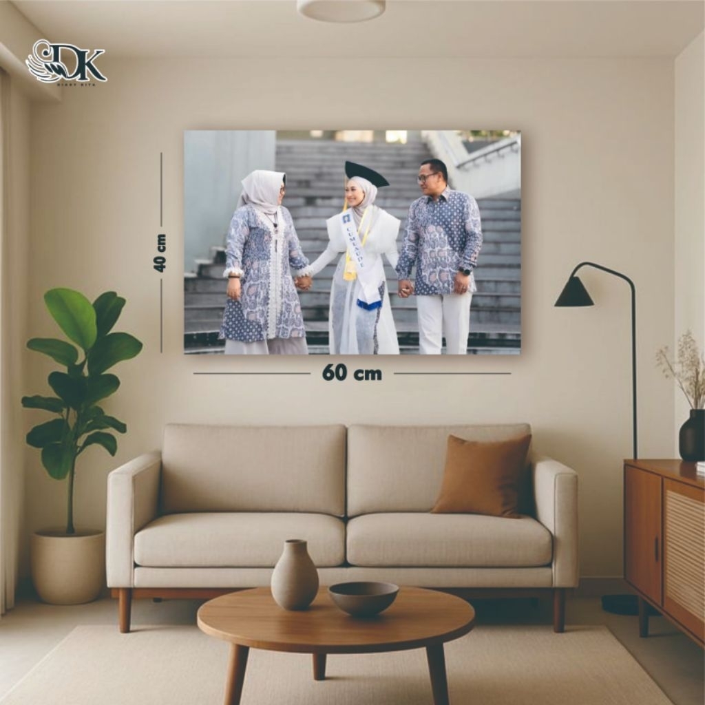 Jual Cetak Foto JUMBO 16Rs 40x60 Plus Bingkai MDF | Shopee Indonesia