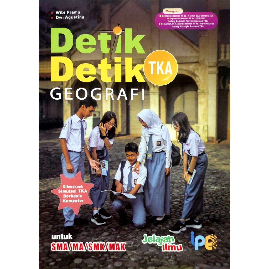 Jual DETIK DETIK TKA GEOGRAFI UNTUK SMA/MA/SMK/MAK jelajah Ilmu | Shopee Indonesia