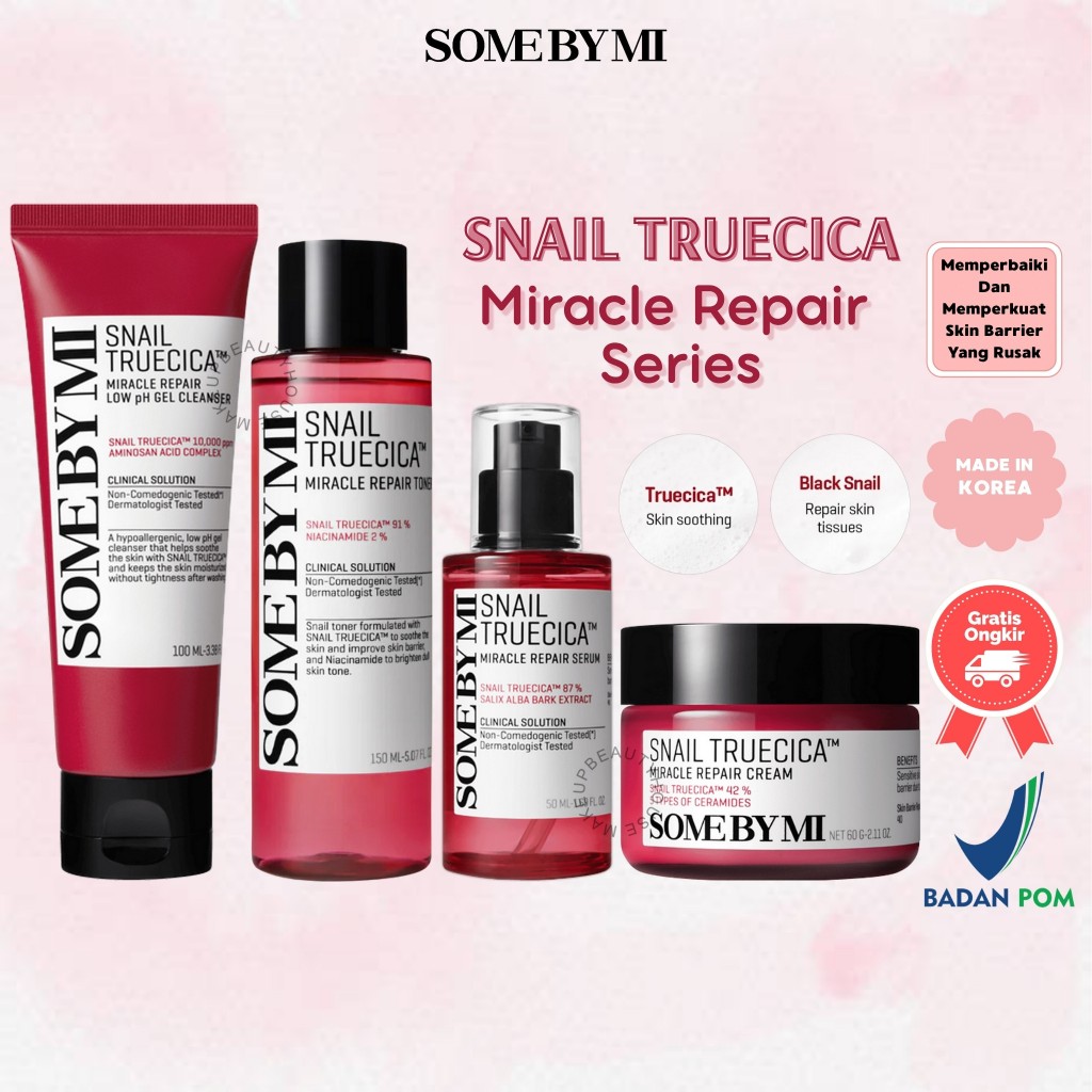 Jual SOMEBYMI Snail Truecica Miracle Series (Serum | Toner | Gel ...