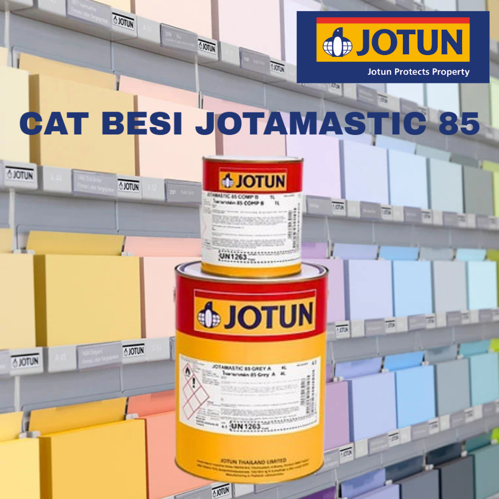 Jual CAT JOTUN Jotamastic 85 Grey 16 LTR 2 COMPONEN / Jotamastic 85 Grey 16 Liter 2 KOMPONEN ...