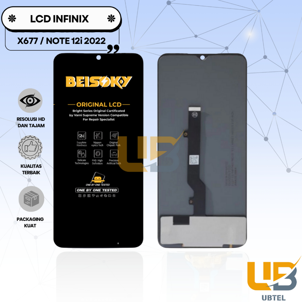 Jual LCD TOUCHSCREEN INFINIX NOTE 12i 2022 / X677 / X633 FULLSET ...