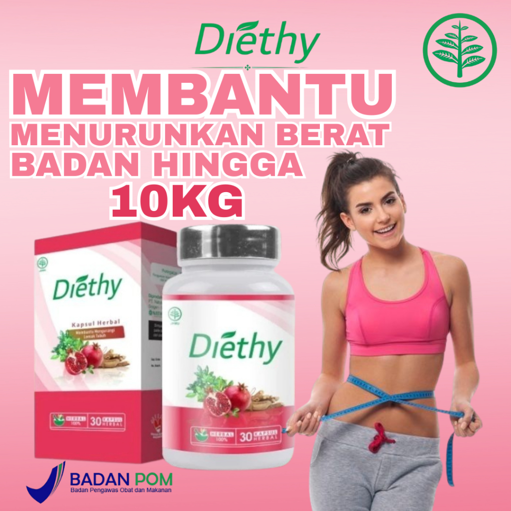 Jual DIETHY OBAT DIET BPOM pelangsing tubuh paling ampuh original 100% ...