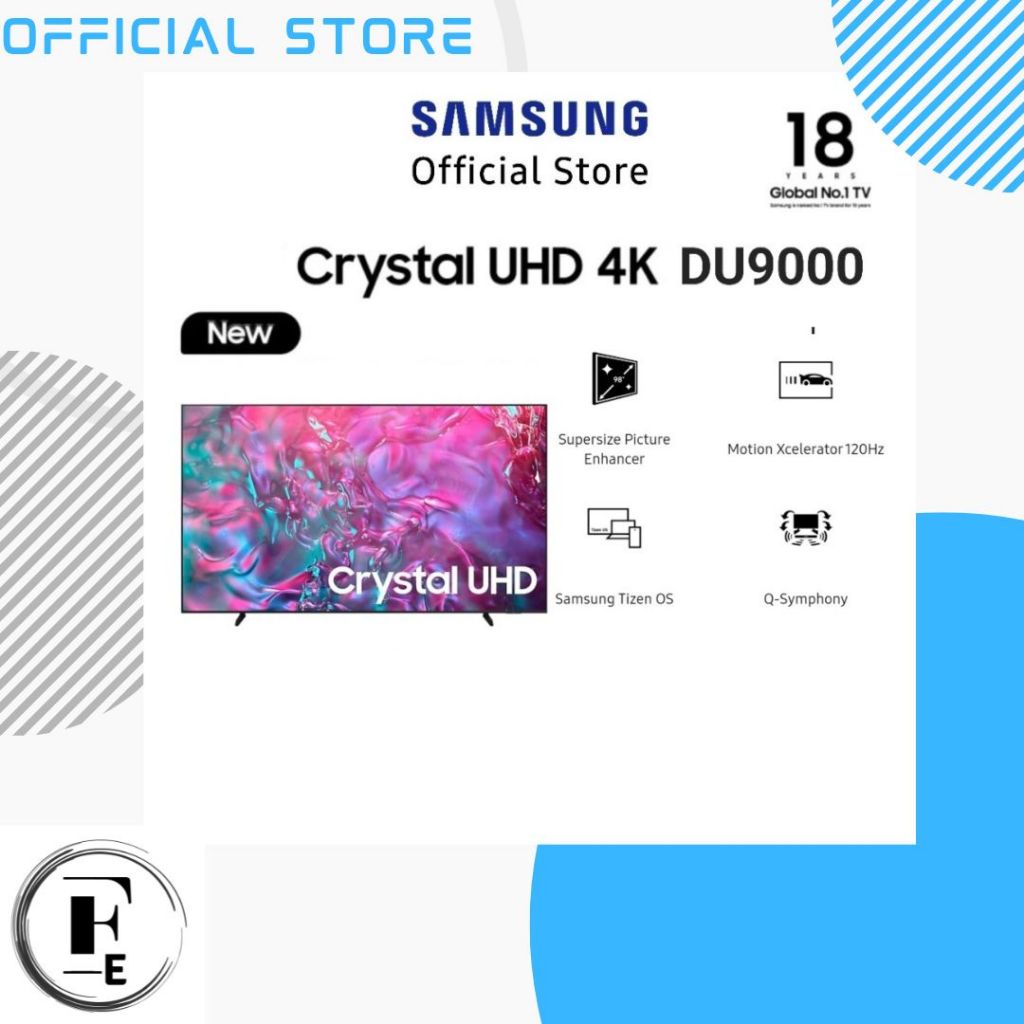 Jual SAMSUNG 98DU9000 / DU9000 CRYSTAL UHD 4K Tizen OS Smart TV 98 Inch ...