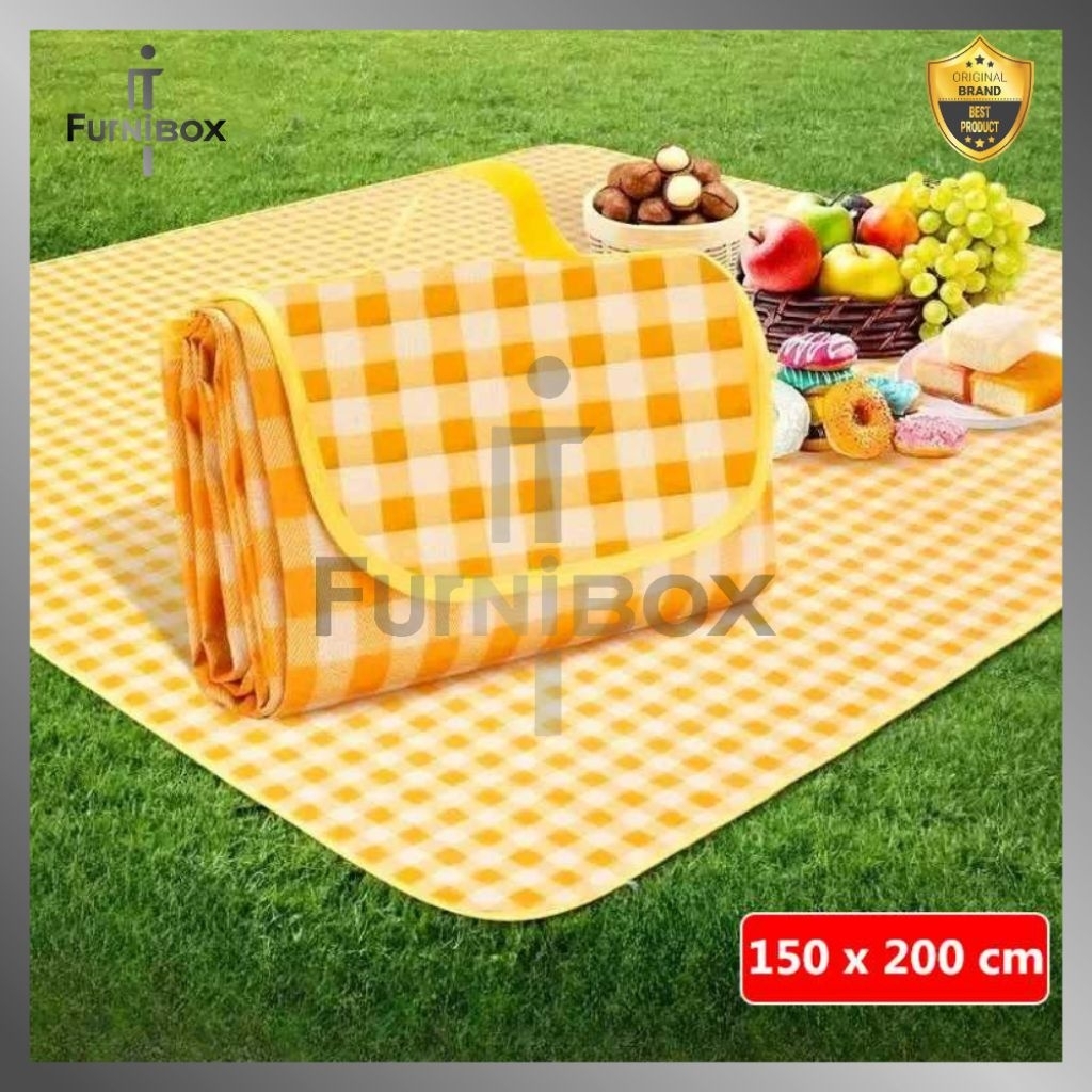 Jual Tikar Matras Karpet Lipat Alas Camping Piknik Travel Waterproof ...