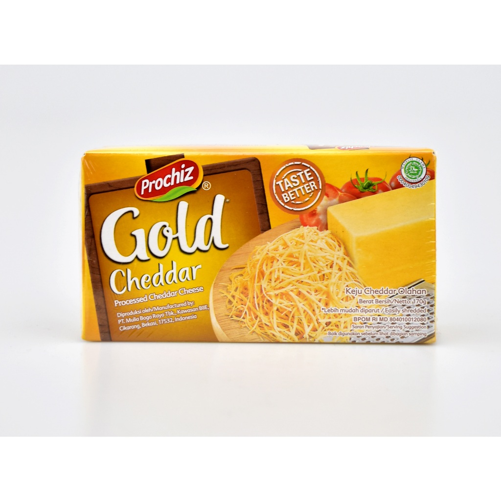 Jual Prochiz Gold Keju Cheddar 160gr | Shopee Indonesia