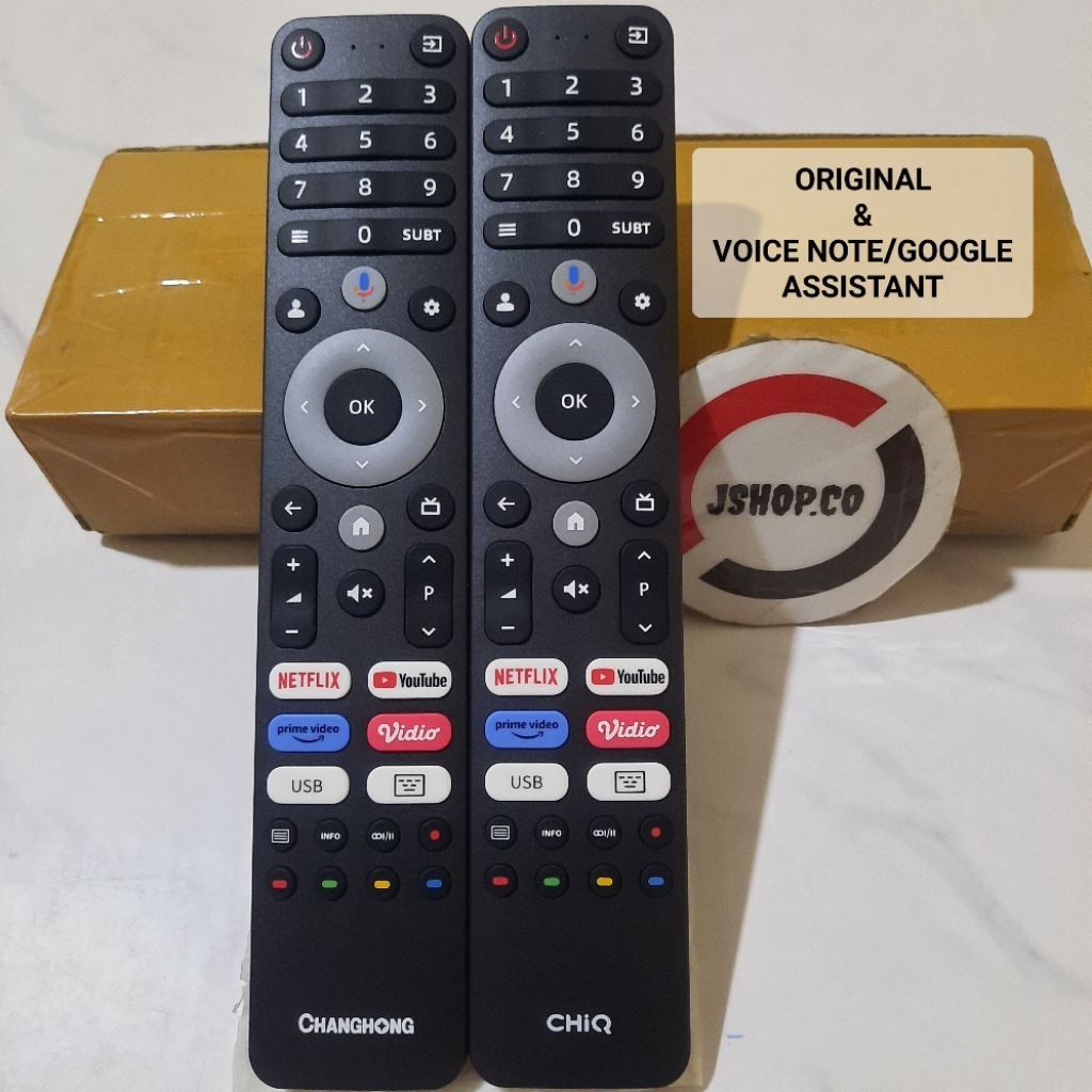 Jual REMOTE/REMOT TV LCD LED SMART TV CHANGHONG CHIQ NETFLIX YOUTUBE ...