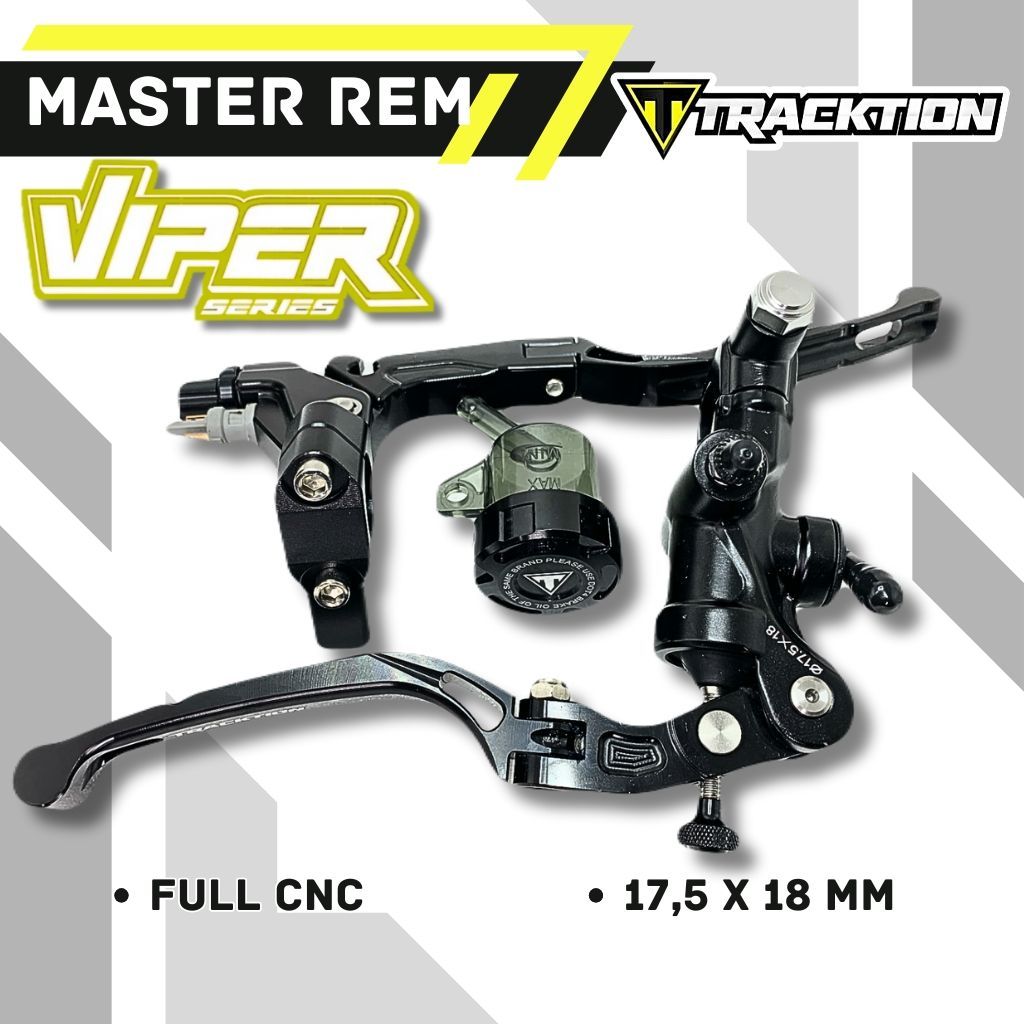 Jual [ TRACKTION ] Master Rem Pump Radial Tracktion Viper Universal ...