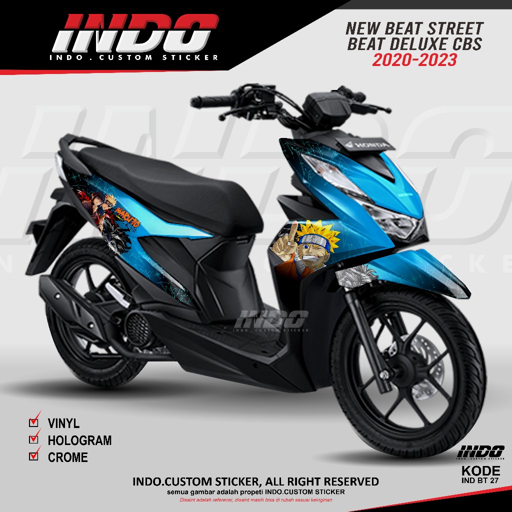 Jual DECAL NEW BEAT STREET 2020-2023 NEW BEAT STREET/NEW BEAT DELUXE ...
