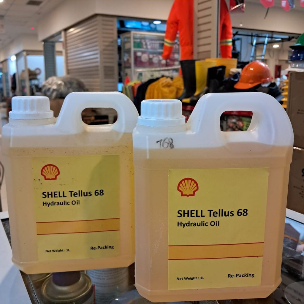 Jual Sheel tellus 68 hydroulic oil 1 liter | Shopee Indonesia