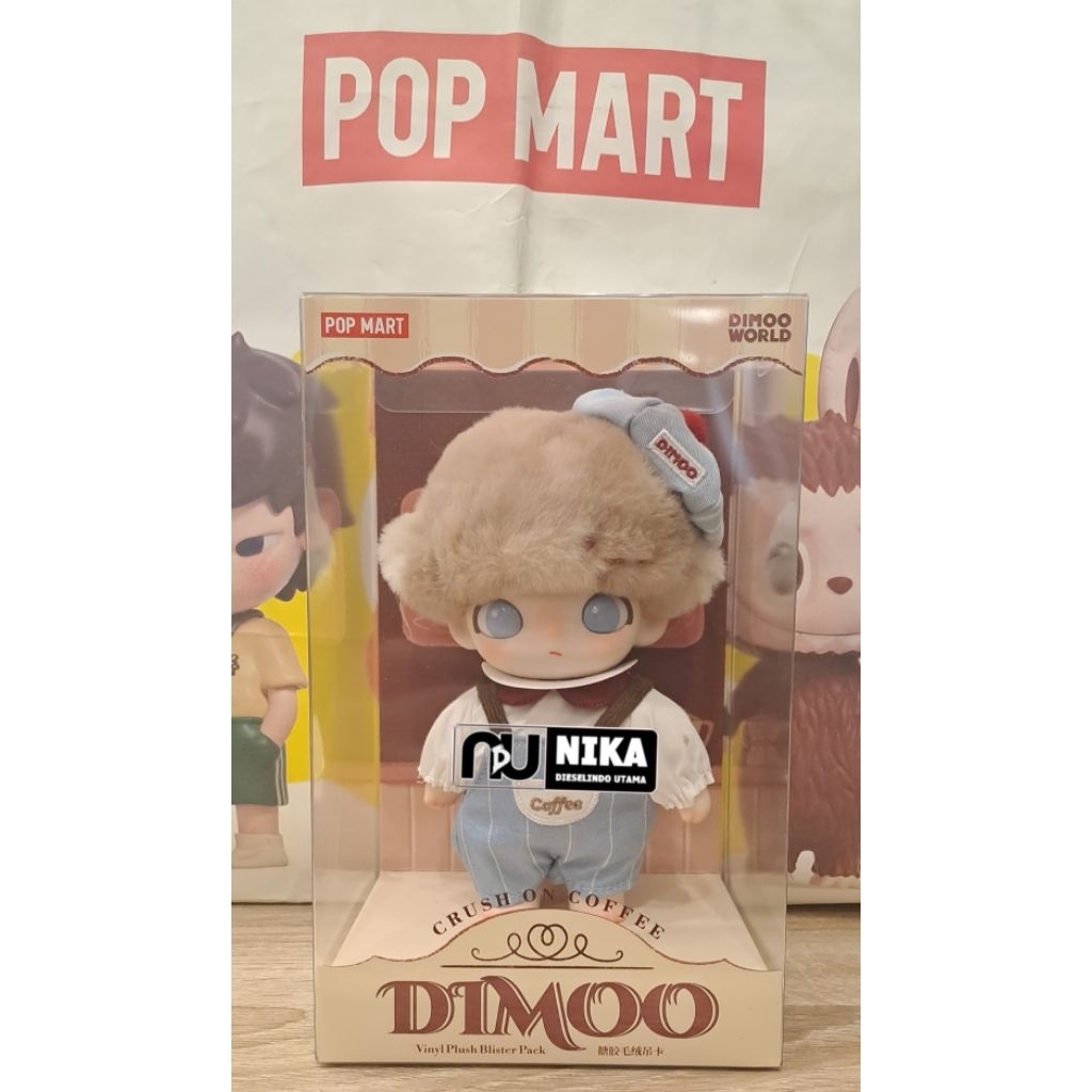 Jual DIMOO CRUSH ON COFFEE SERIES VINYL PLUSH BLISTER PACK POP MART ...