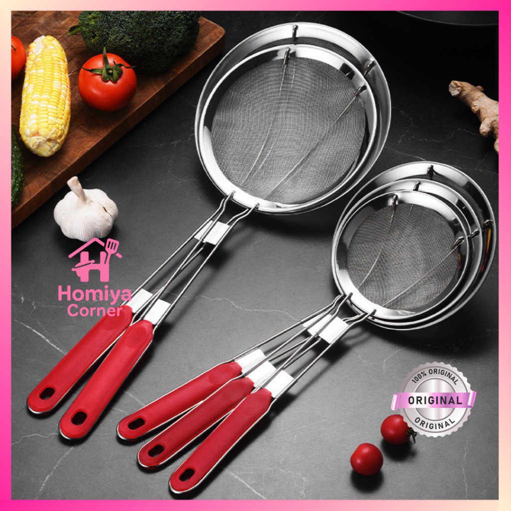 Jual Homiya Corner - Saringan Minyak 14/16/18/20/22/24/26/28 Stainless ...