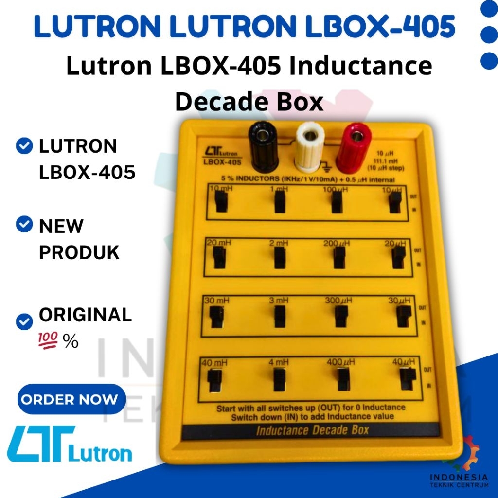 Jual Lutron LBOX-405 Inductance Decade Box | Shopee Indonesia