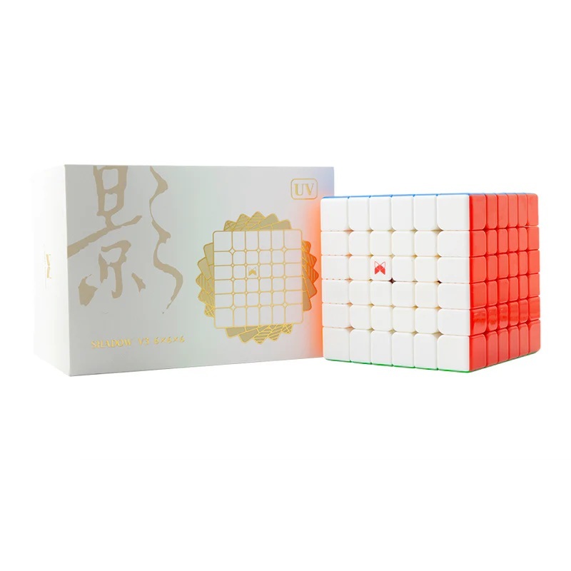 Jual Magic Cube Magnetik QiYi X-Man Shadow 6x6 v3 XMD 6x6x6 Puzzle ...