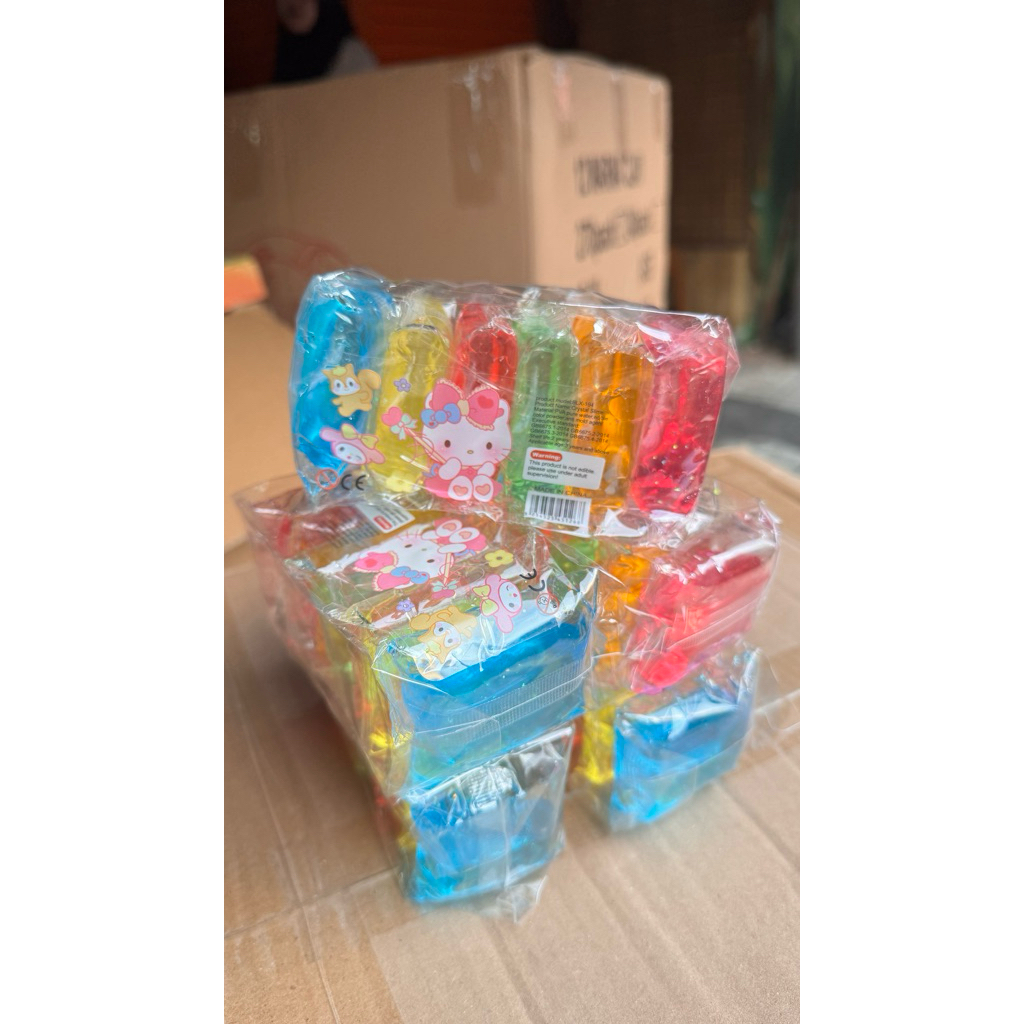 Jual SLIME CLAY CRYSTAL MUD ISI 6 (3PACK) | Shopee Indonesia