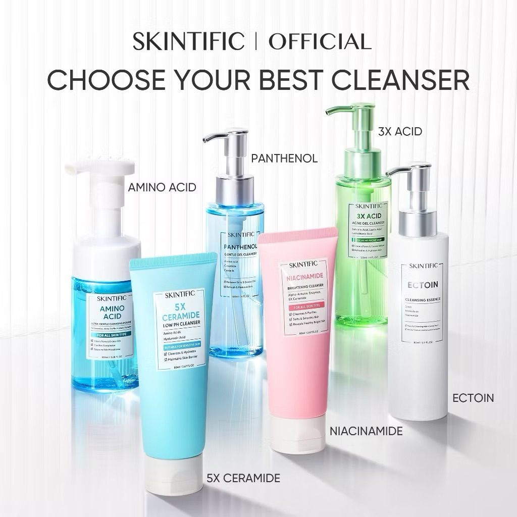 Jual SKINTIFIC - Cleanser All-in-1 Series Low pH 5X Ceramide Cleanser ...