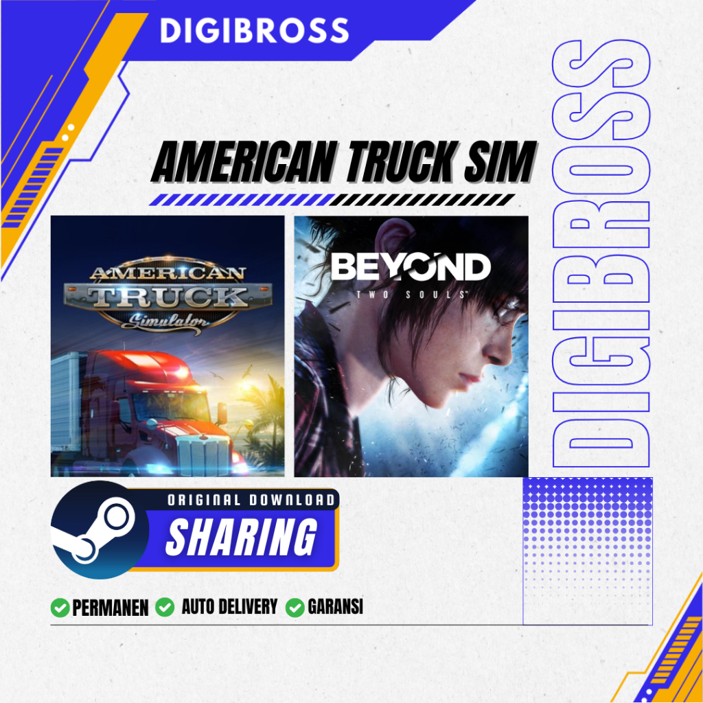Jual [BONUS GAME RANDOM] American Truck Simulator (Sharing With Beyond ...