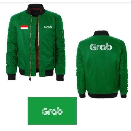 Jual Jaket Grab Original | Jaket Grab | Jaket Ojol Grab Premium ...