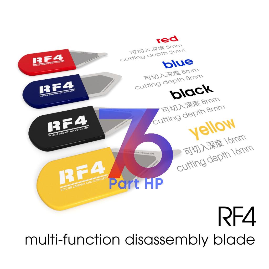 Jual RF4 RF-DA9 - OPENING TOOLS BLADE ULTRA THIN STEEL 4 PCS - PEMBUKA LCD BACKDOOR | Shopee ...