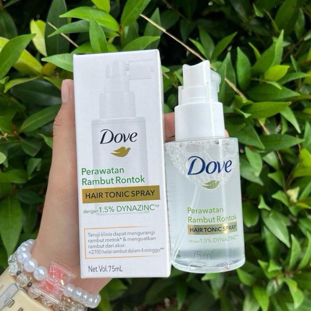 Jual Dove Hair Tonic Spray Perawatan Rambut Rontok (75 ml) | Shopee ...