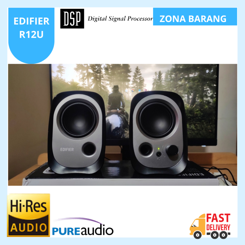 Jual Speaker Aktif Edifier R12U – Desain Compact, Suara Jernih & Bass ...
