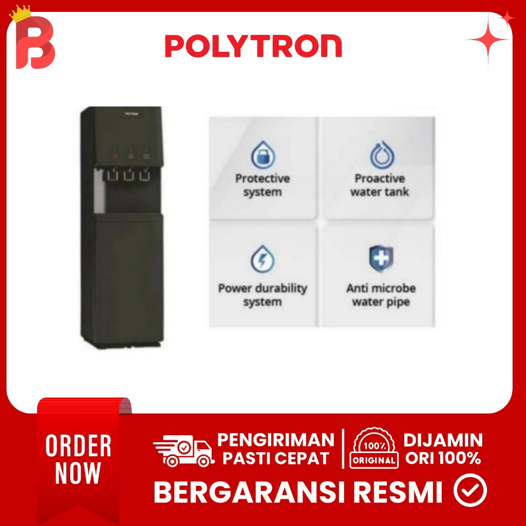 Jual POLYTRON Hydra Bottom Loading Gallon Dispenser PWC 776 | Shopee ...