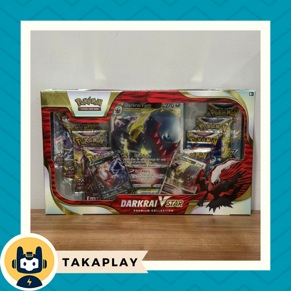 Jual Pokemon TCG English Darkrai V Star VStar Premium Collection Box ...