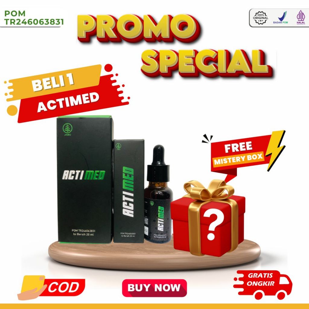 Jual ACTIMED OBAT HEBAL ALAMI ATASI STROKE DIABETES REMATIK DAN ...