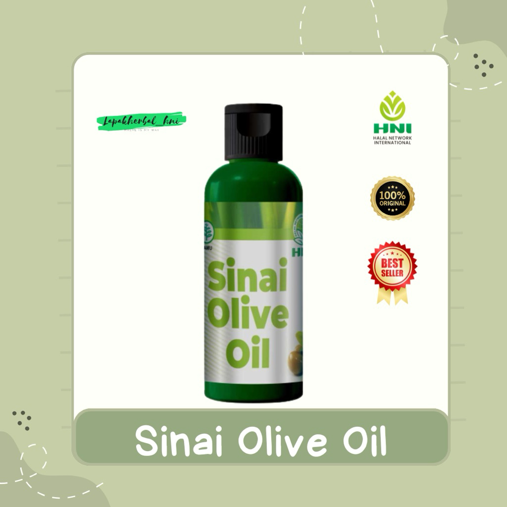 Jual SINAI OLIVE OIL HNI | MINYAK ZAITUN EXTRA VIRGIN OLIVE OIL 60 ML ...