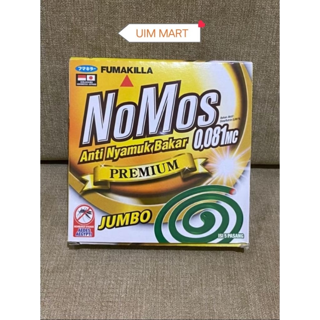 Jual NoMos Premium Jumbo Obat Nyamuk Bakar Ampuh | Shopee Indonesia