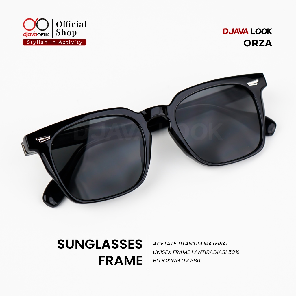 Jual DJAVA OPTIK - Frame Orza - Kacamata Sunglasses Pria Wanita UV Protection Special Edition ...