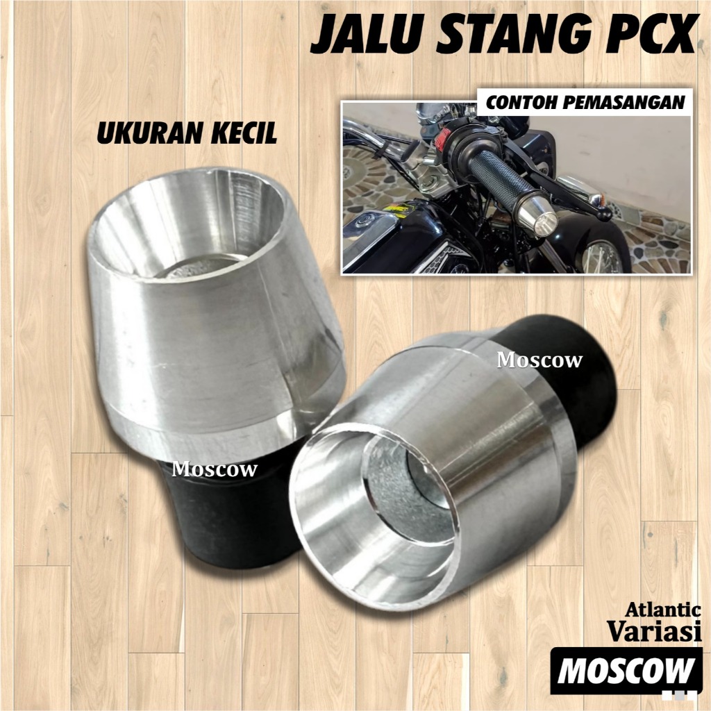Jual JALU STANG PCX CROME BANDUL STANG MODEL PCX ORIGINAL STANDAR LOKAL ...
