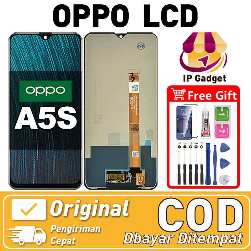 Jual LCD for OPPO A5S Fullset IPGadget Layar hp Touchscreen Sentuh ...
