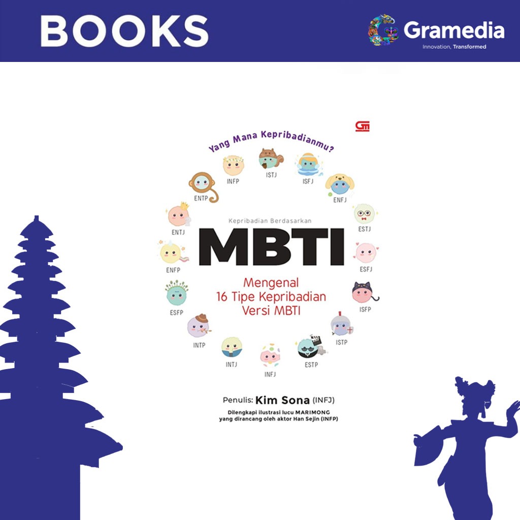 Jual Gramedia Bali - Kepribadian Berdasarkan MBTI (2025) | Shopee Indonesia