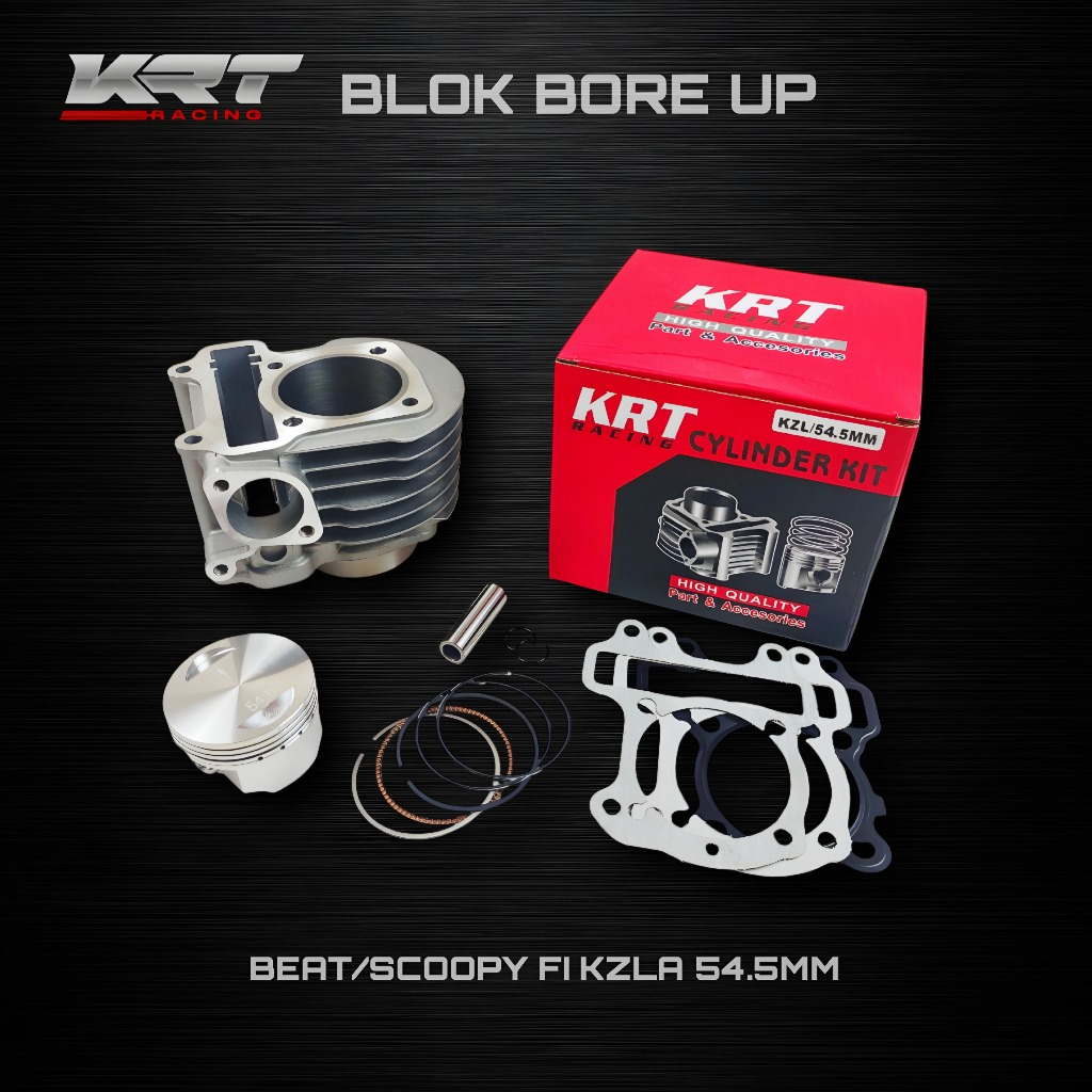Jual BLOK SEHER BORING BORE UP KRT HONDA BEAT / SCOOPY F1 54,5 KZLA ...