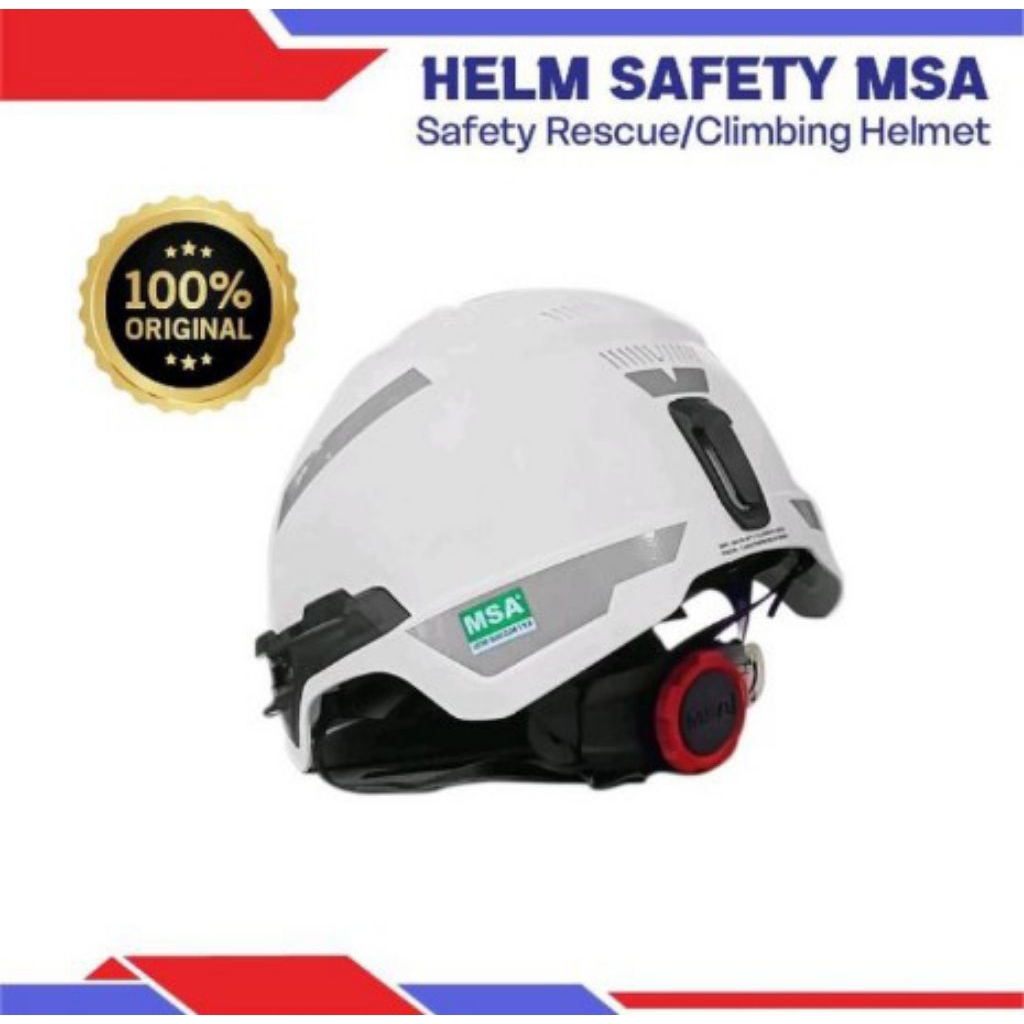 Jual Helm Msa Climbing H1 V-Grad / Helm Safety Rescue 100% Original ...