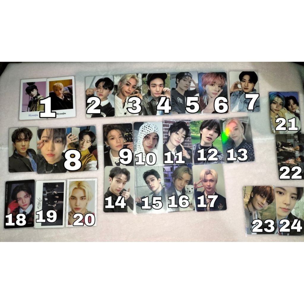 Jual Official Stray kids Skz PC Photocard Bangchan Lee Know Changbin ...