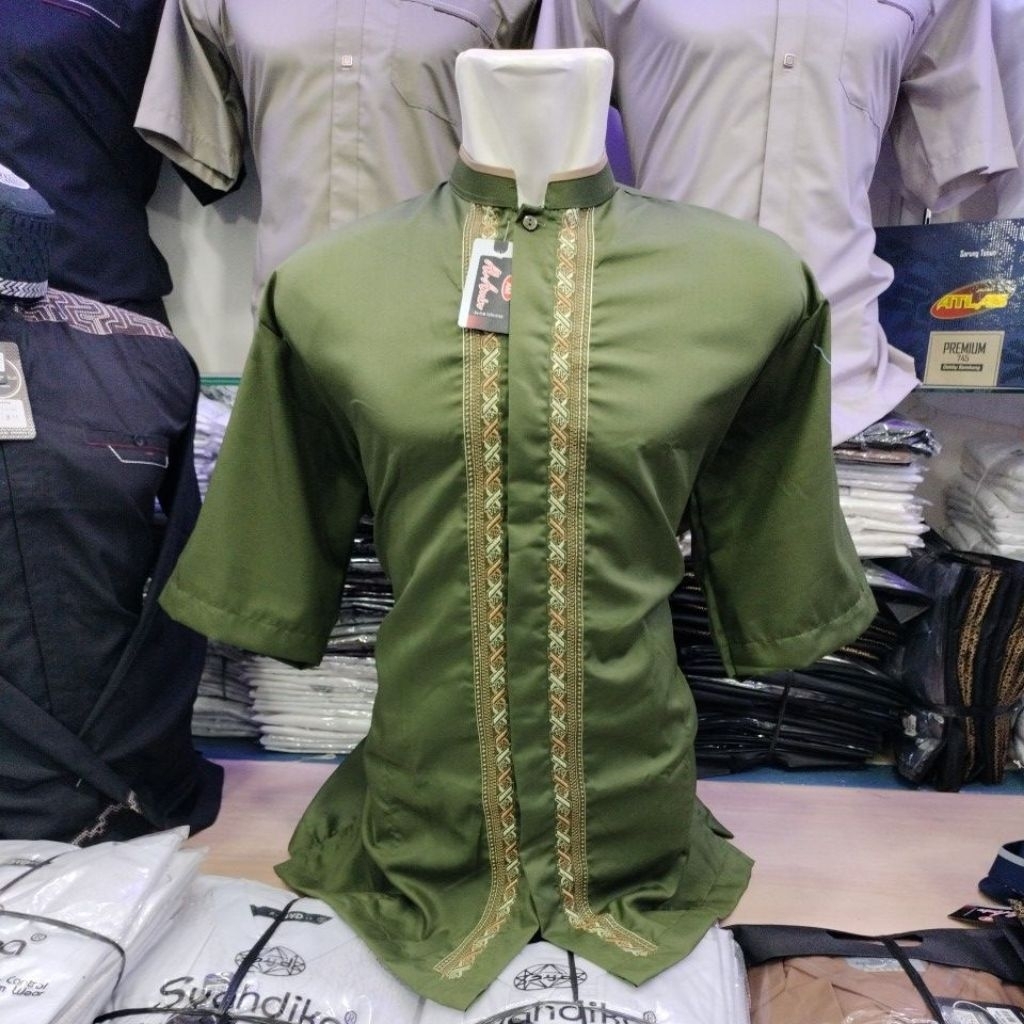 Jual KOKO JUMBO SUPER JUMBO LENGAN PENDEK WARNA mrk al,amin | Shopee ...